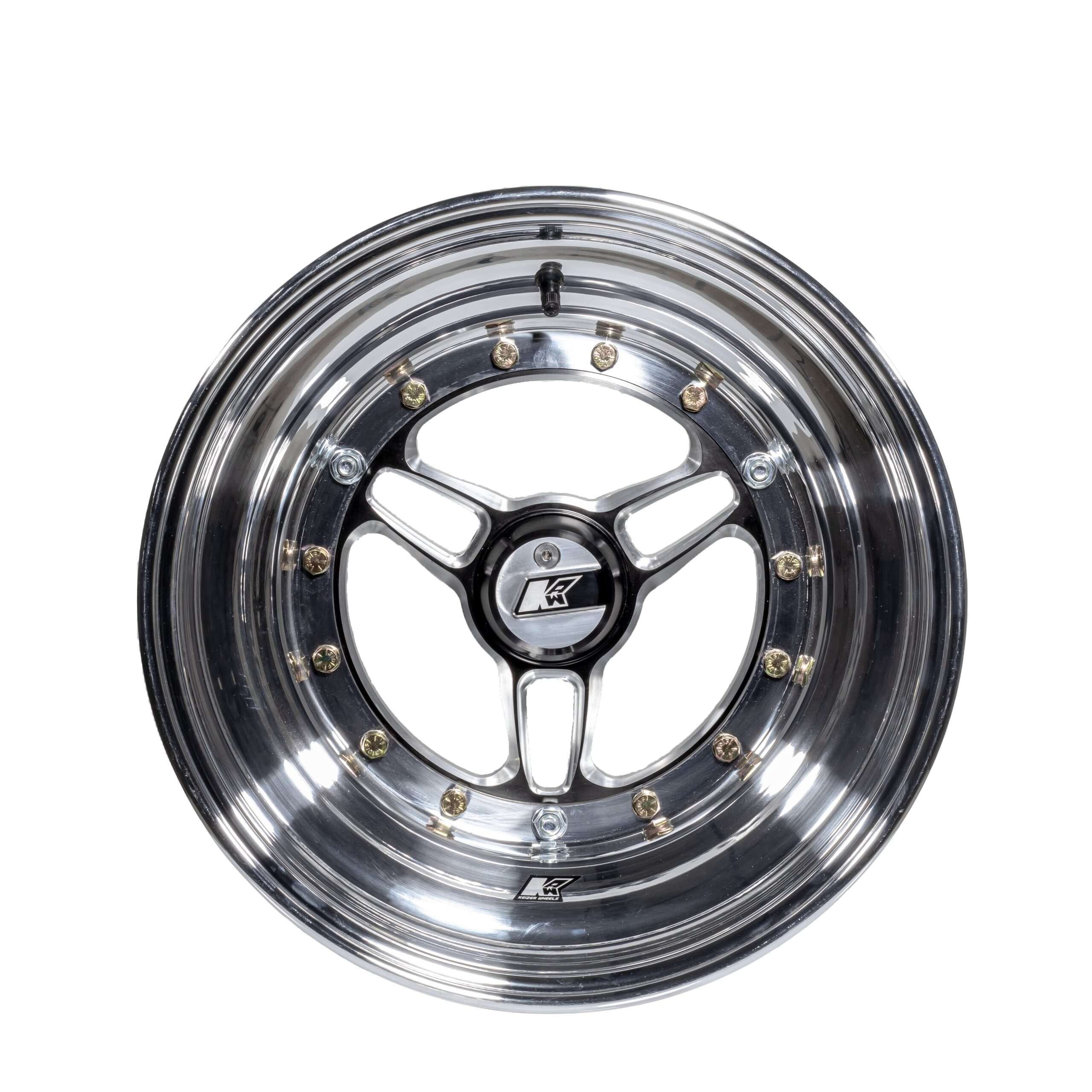 13" Midget DM 3 Spoke Hub - Racing Wheels | Keizer Aluminum Wheels